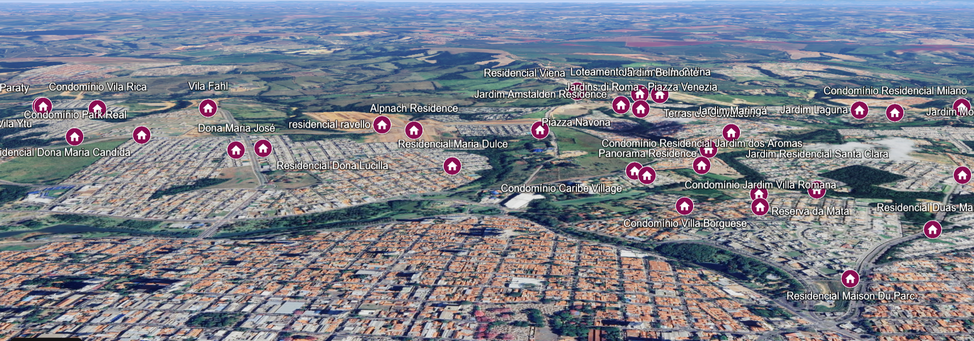 Indaiatuba | Mapa dos Condomínios + Bônus: Escolas Particulares e L...