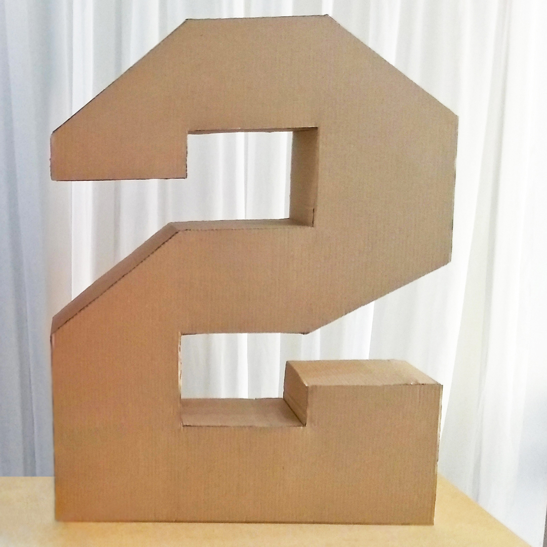 Número 2 Moldes de Numero Dois Para Imprimir Como Fazer O número 2 ...