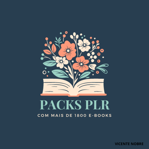 PACK DE PLR COM 1800 E-BOOK - Vicente Nobre | Hotmart