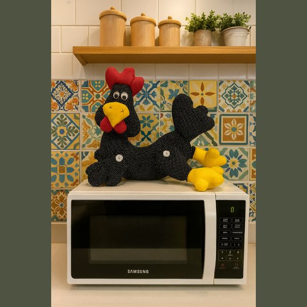 Vídeo Aula e Moldes Galinha de Micro-ondas - DJANILDA MARTINS FERRE...