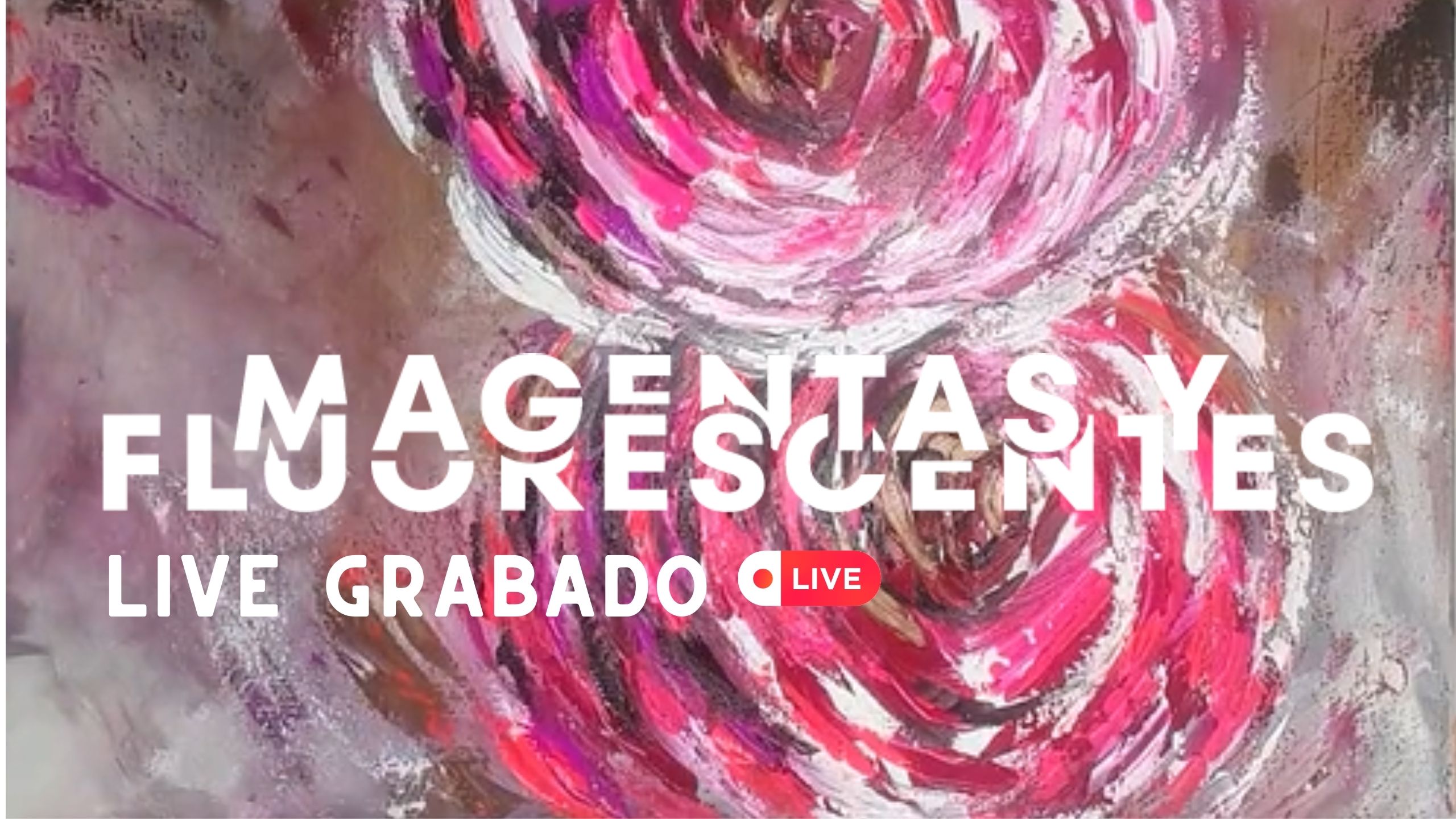 Live Grabado - Magenta y Fluorescentes - Leenith Borges - Arte | Ho...