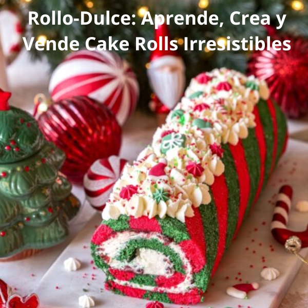 Rollo-Dulce: Aprende, Crea y Vende Cake Rolls Irresistibles