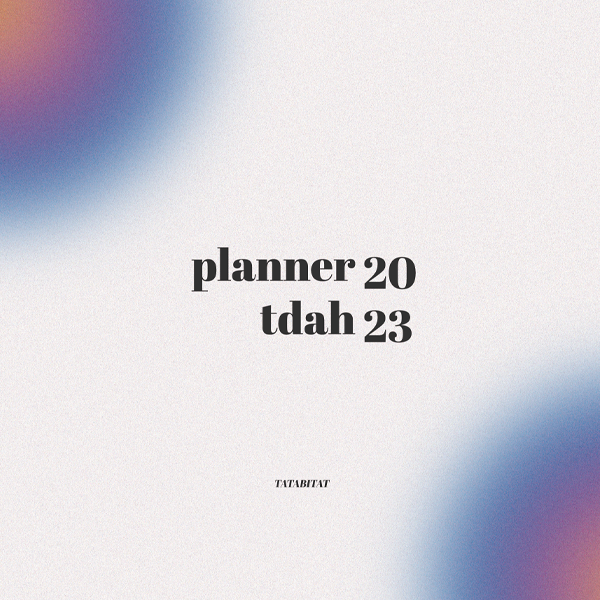 Planner TDAH 2023 - tatabitat | Hotmart