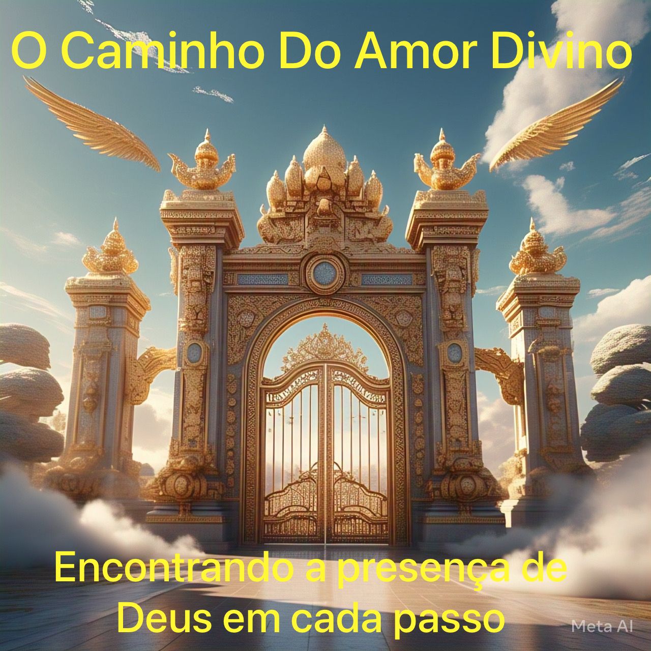 O Caminho do Amor Divino: Encontrando a Presença de Deus em Cada Pa...