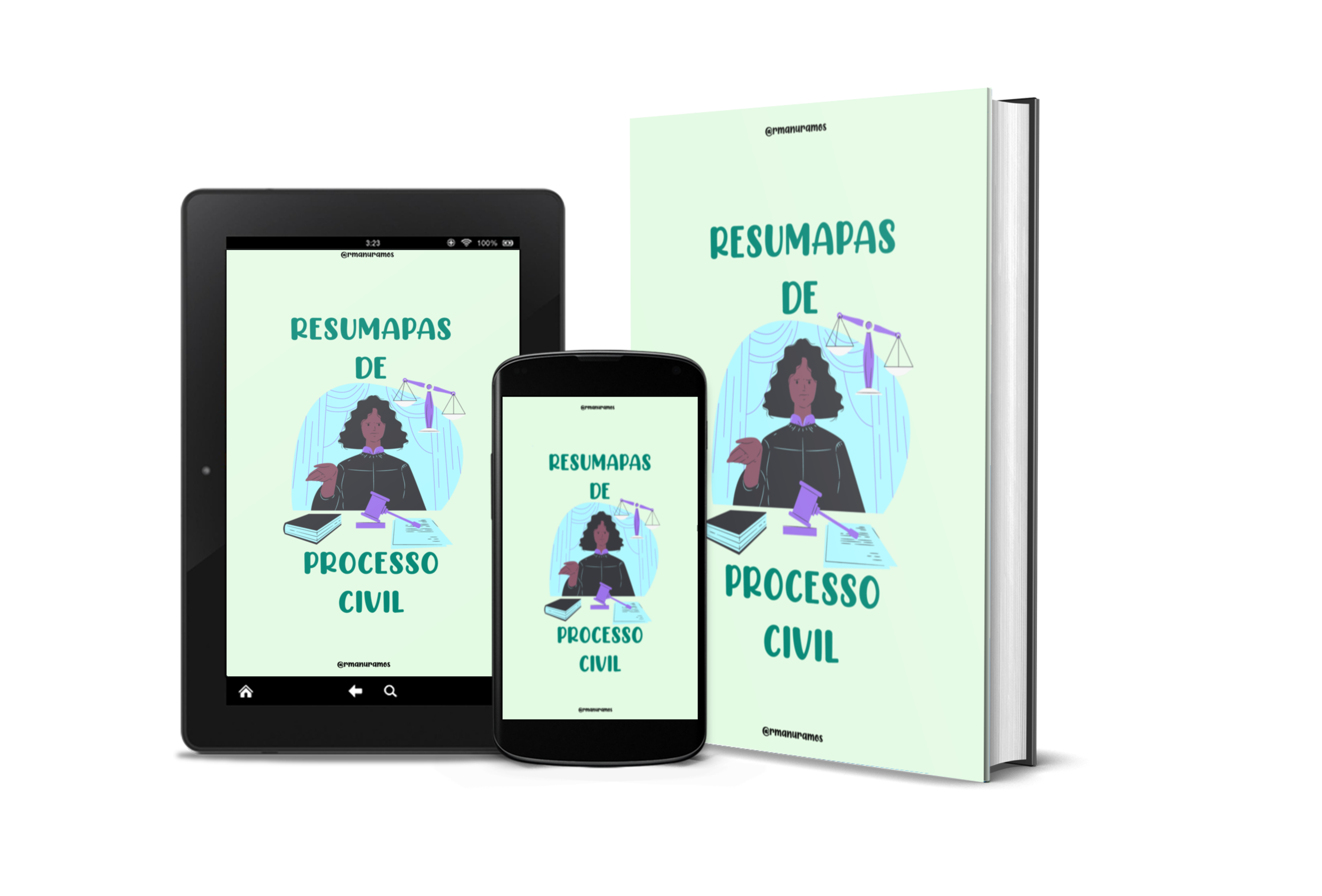 Resumapas de Processo Civil - Facilite Seus Estudos de Direito + Bô...
