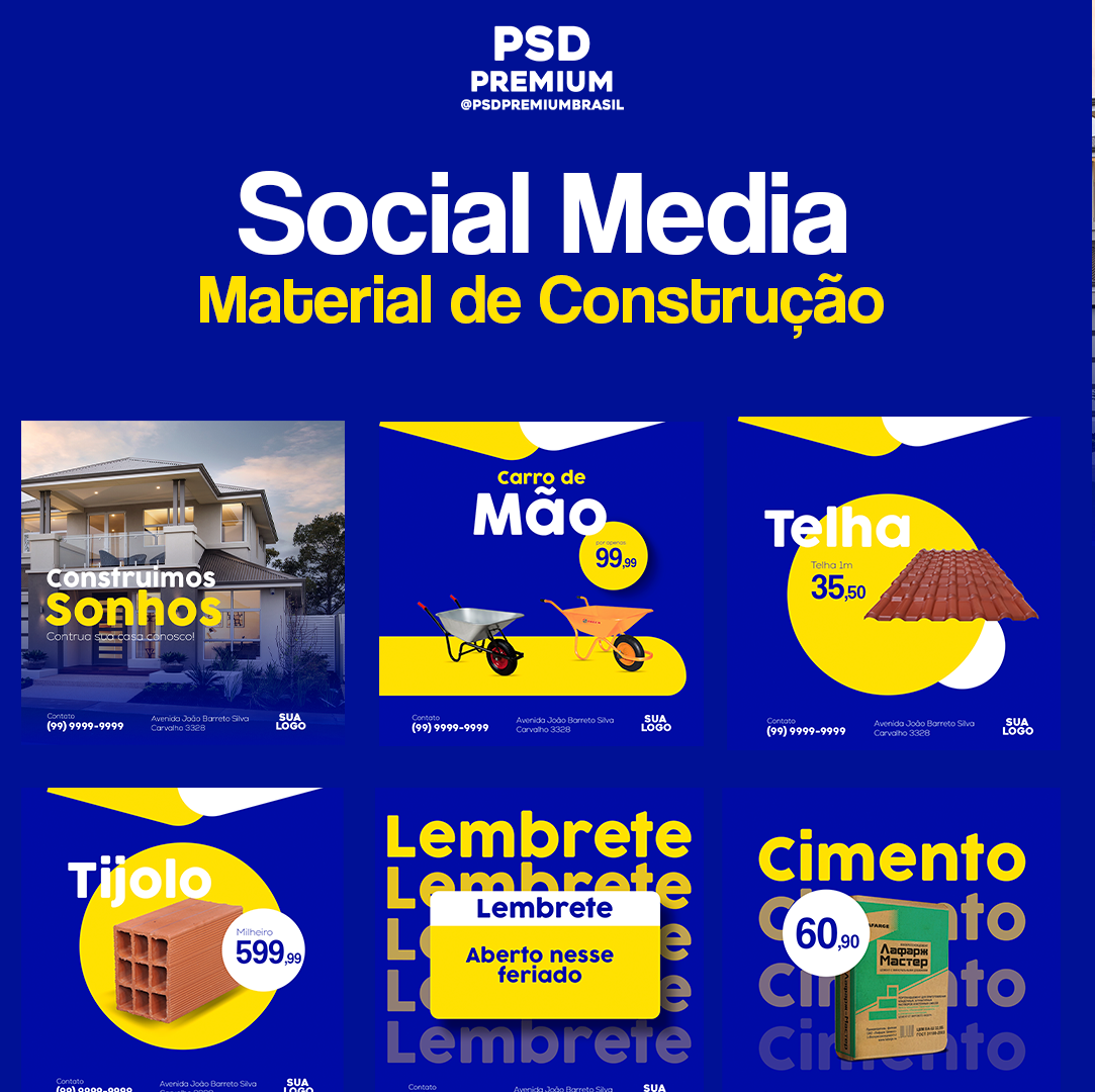 PSD MATERIAL DE CONSTRUÇÃO