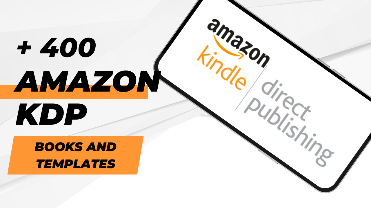 +400 Amazon KDP Books and Templates