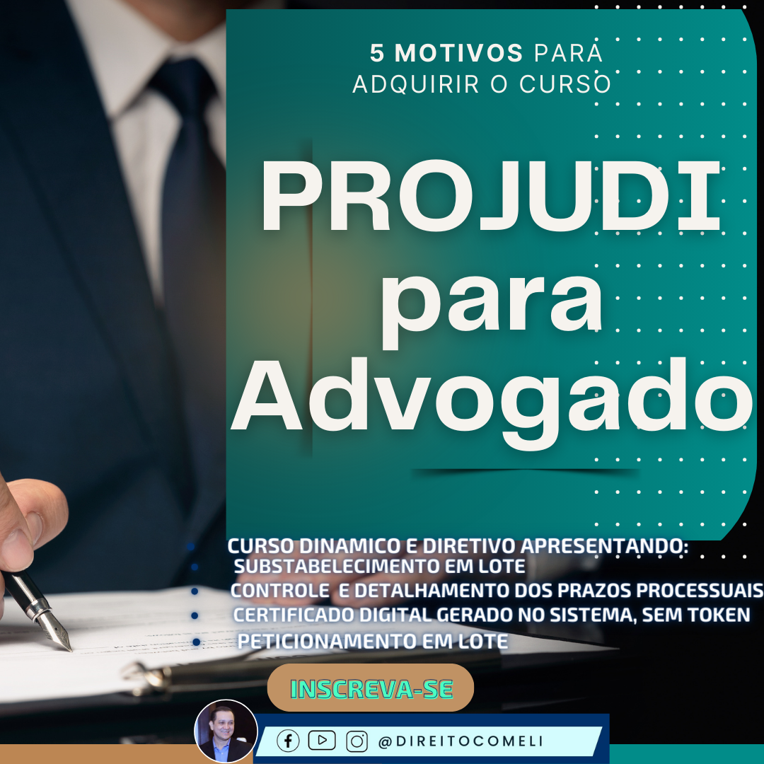 Projudi para Advogado - Hub Conexão Digital | Hotmart
