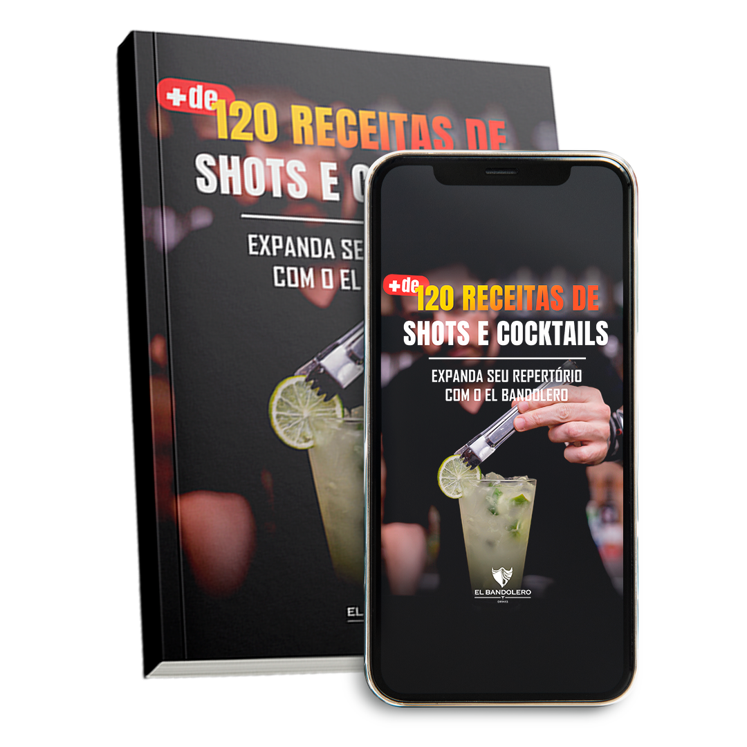 Mais de 120 Receitas de Shots e Cocktails - El Bandolero