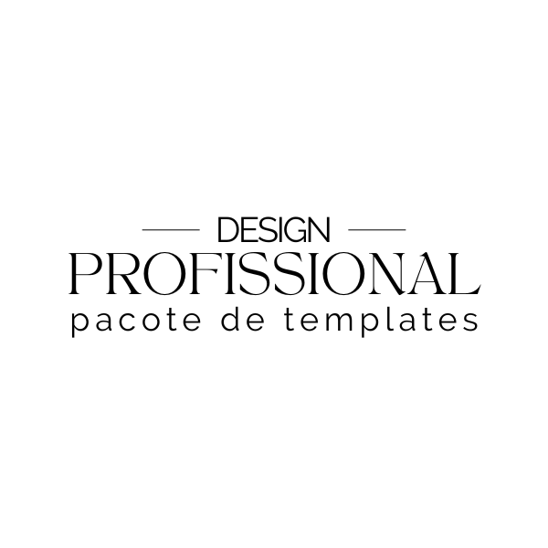 DESIGN PROFISSIONAL – PACOTE DE TEMPLATES - giovanna barbosa | Hot...
