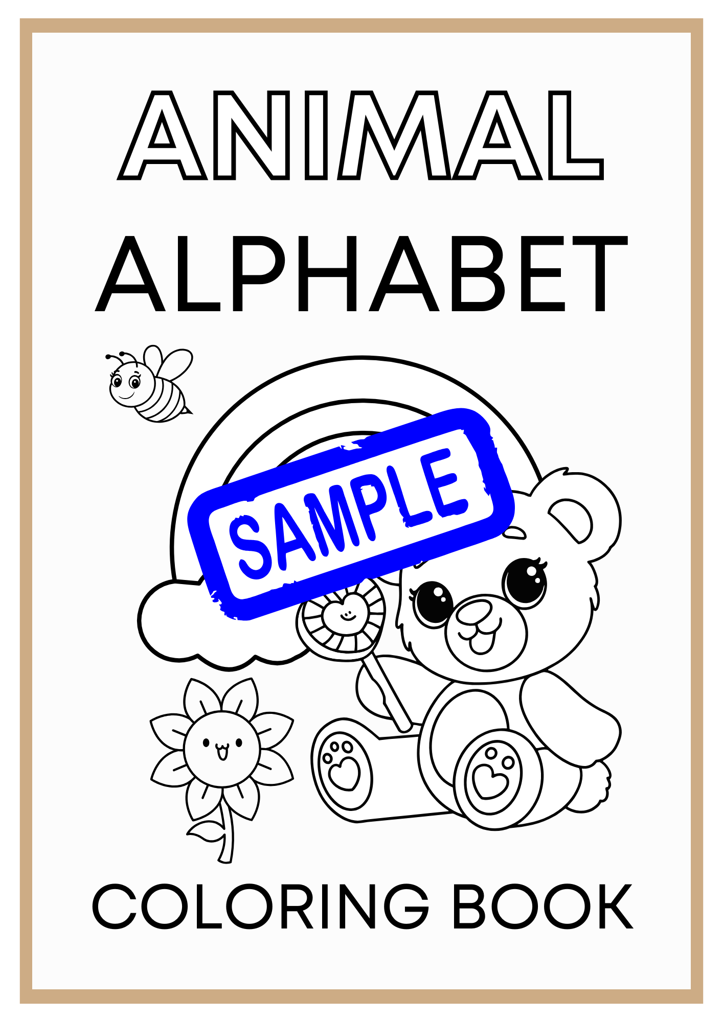 ABC Animals: Educational Coloring Book for Children | Hotmart
