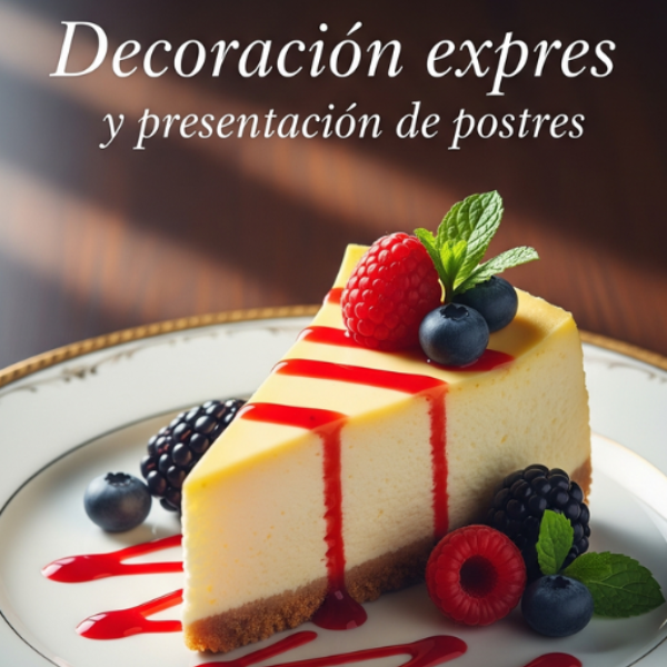 Decoración exprés y presentación de postres - Soledad Martinez | Ho...