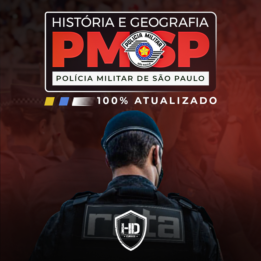 ISOLADA DE HISTÓRIA E GEOGRAFIA DE PMSP - HD CURSOS