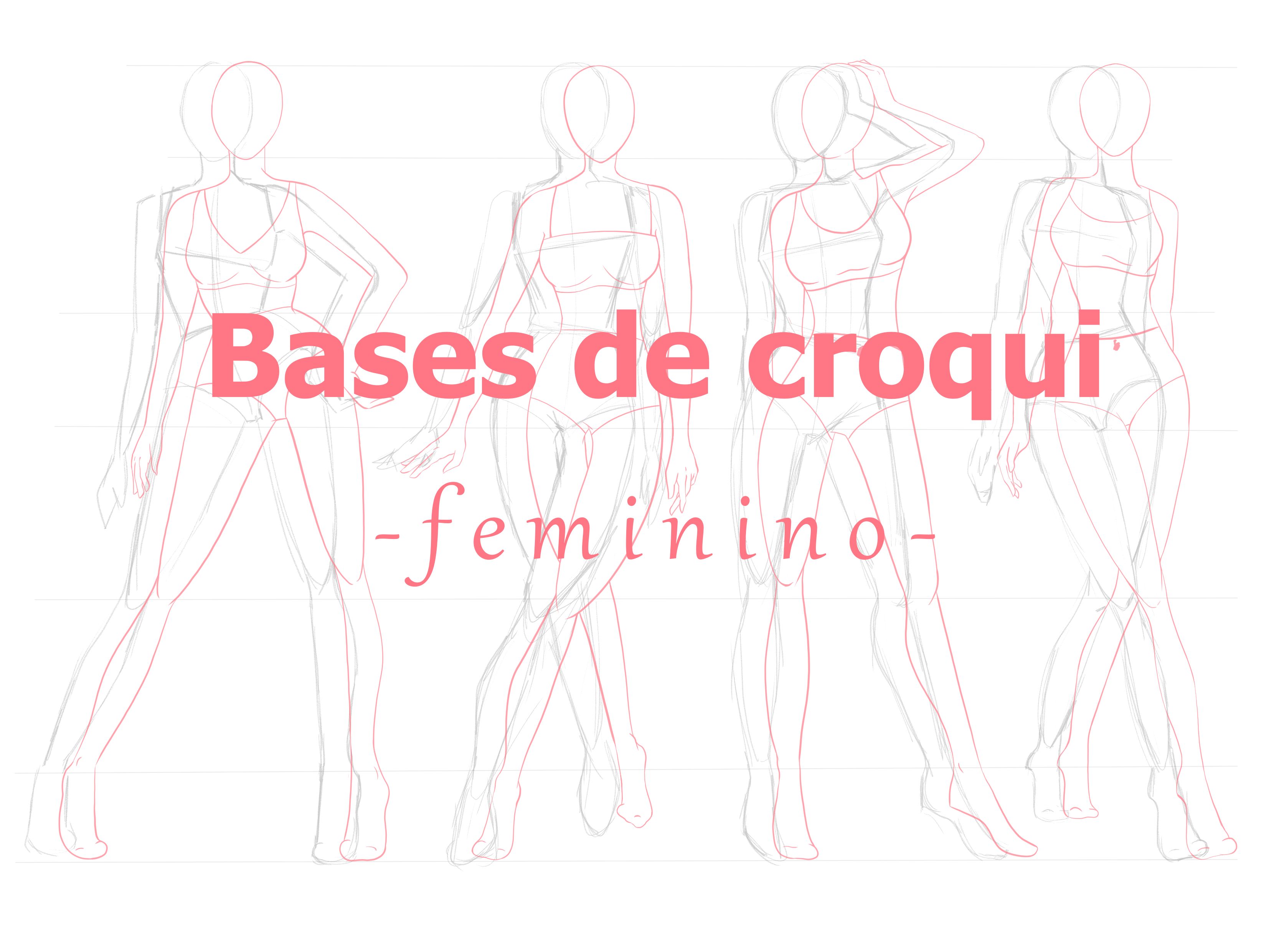 Base para croquis - feminino - Tayná Milléo | Hotmart