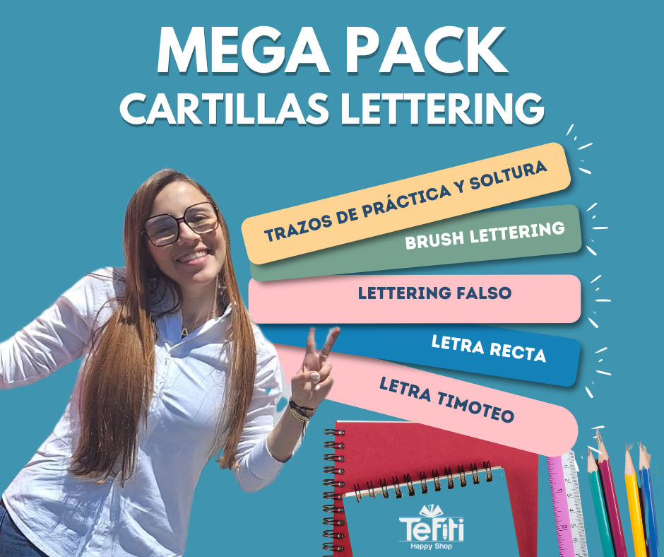 MegaPack Cartillas Lettering - jose david abreu nieves | Hotmart