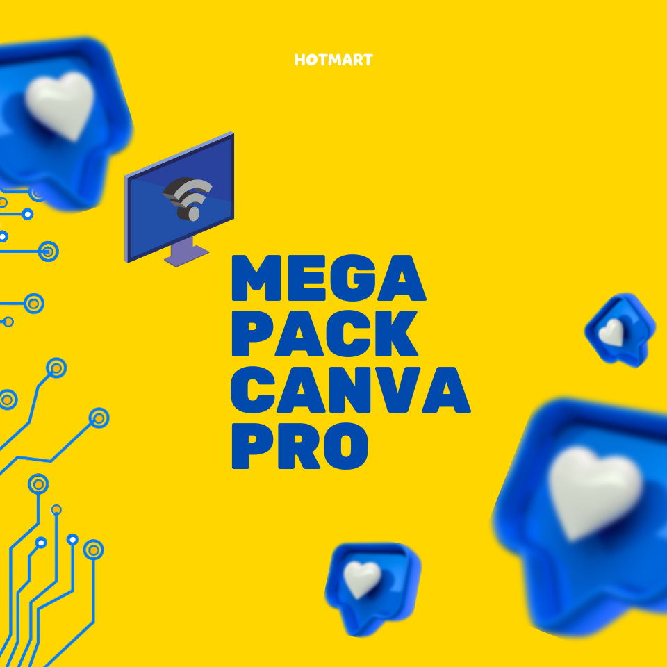 Mega Pack Canva Pro + 10 Bônus - J. E. Rodrigues | Hotmart