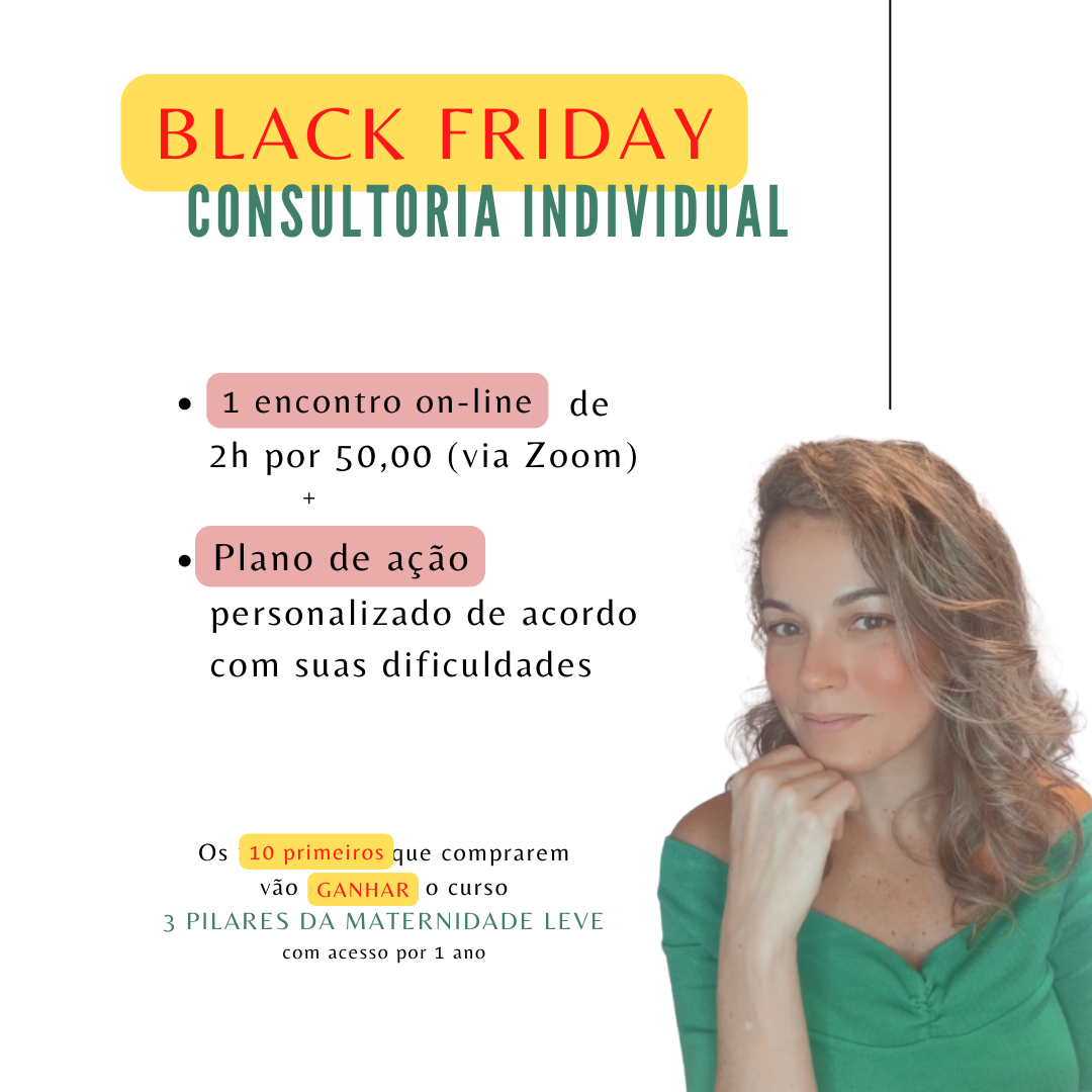 BLACK FRIDAY - CONSULTORIA INDIVIDUAL