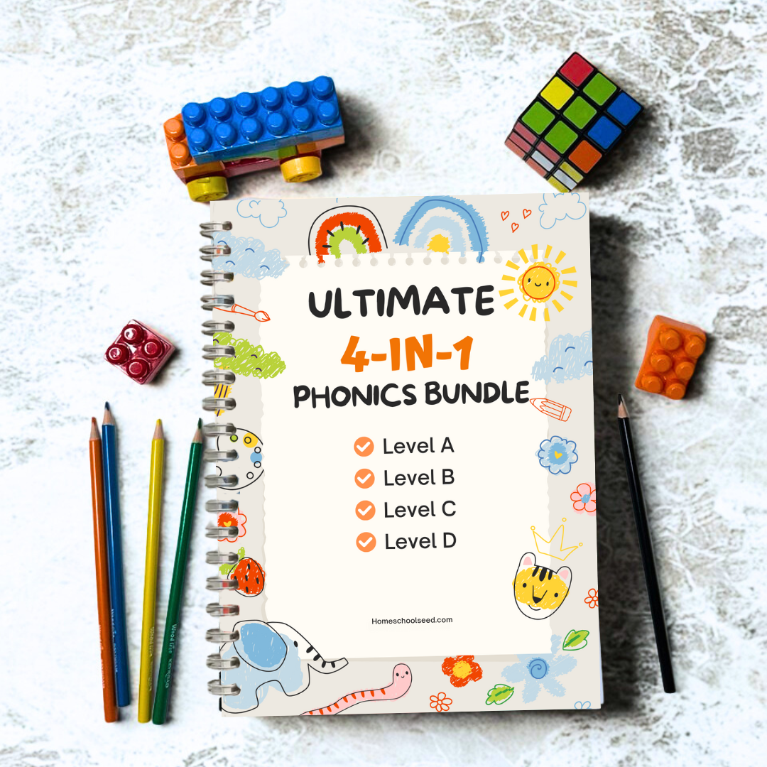 Ultimate 4-in-1 Phonics Bundle | Level A - Level D | Your Child’s P...