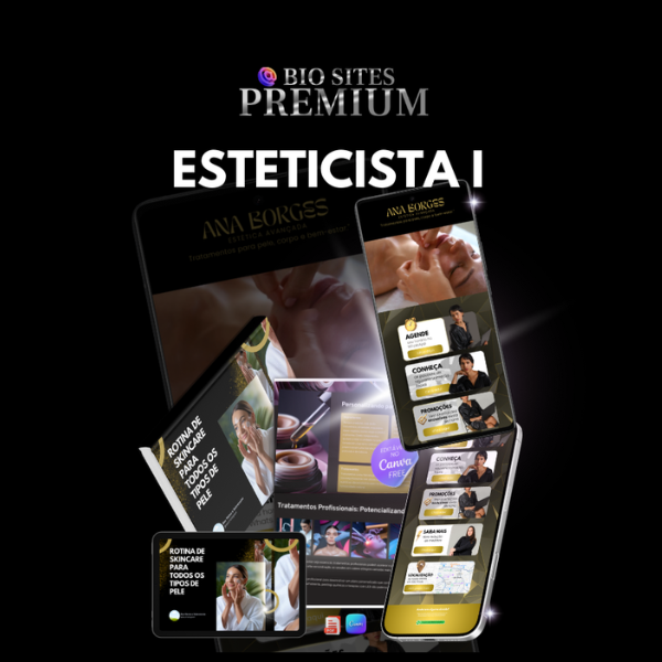 BioSite Esteticista | Insta Pack