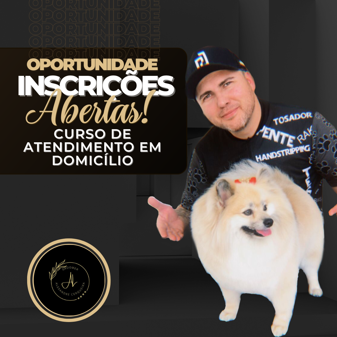 Curso de Atendimento em Domicílio - Groomer Alexandre Cerqueira | H...