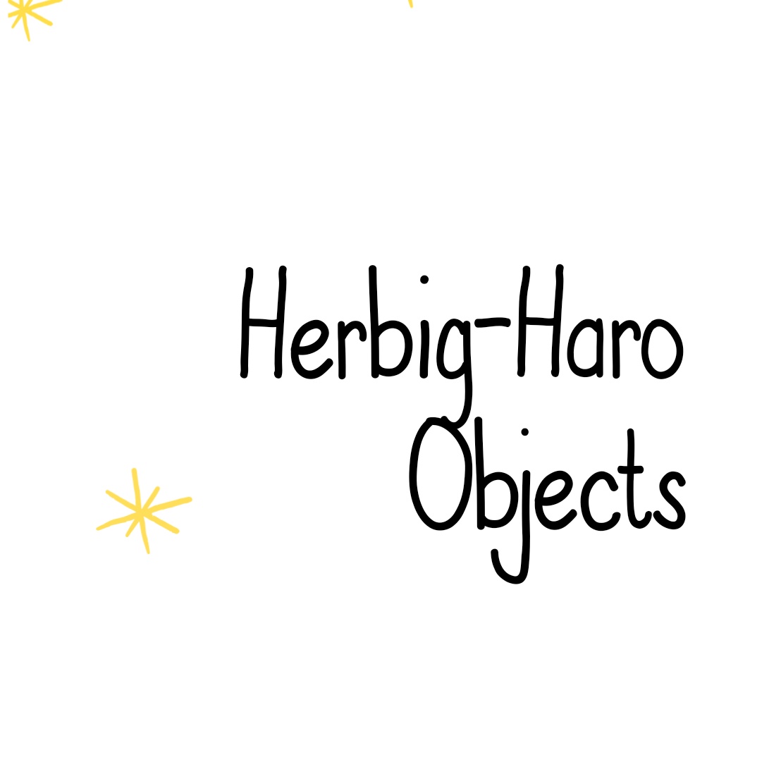 Herbig-Haro Objects