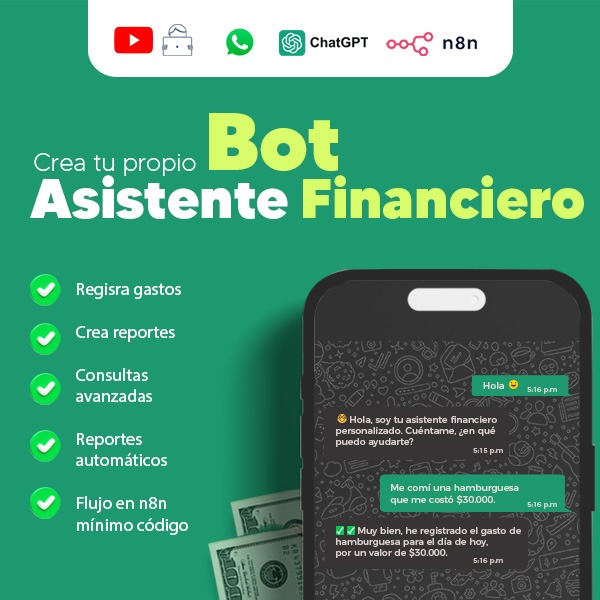 Whatsapp Bot - Asistente Financiero - david mauricio muñoz camargo ...