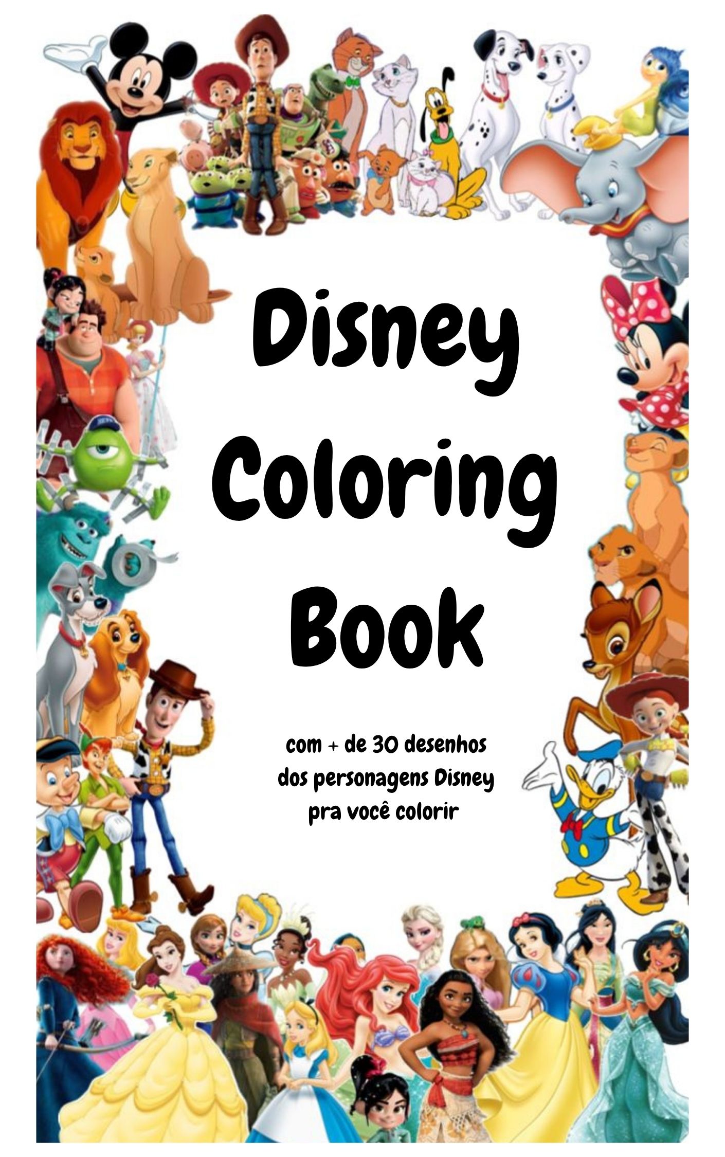 Disney Coloring Book | Hotmart
