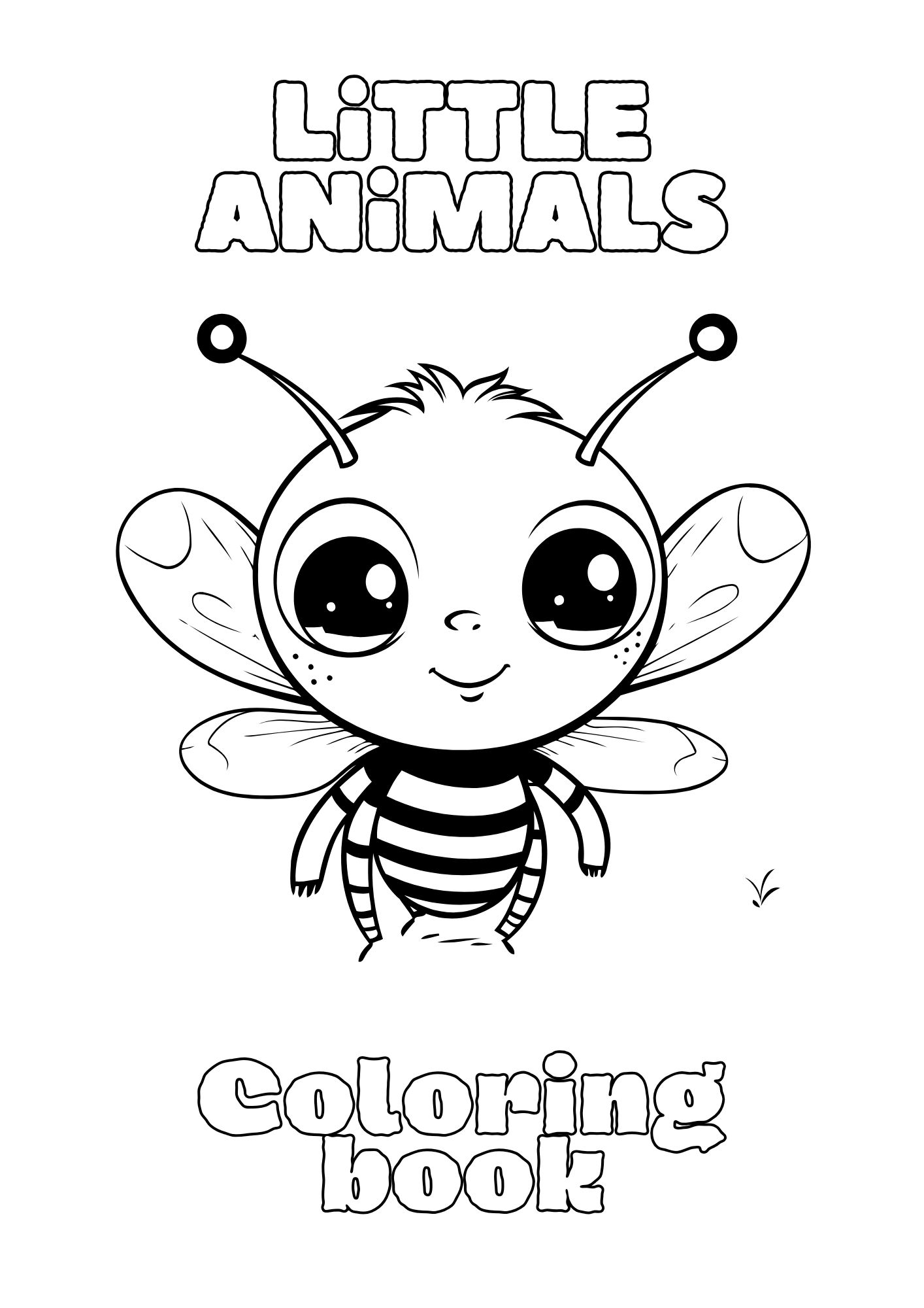Animal coloring book