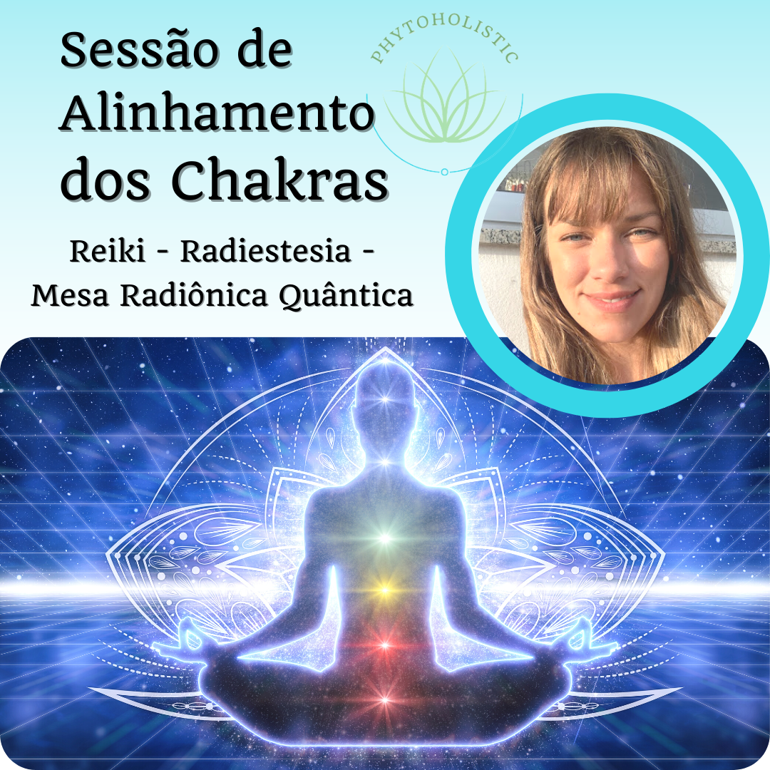 Sessão de Alinhamento dos Chakras + Tratamento personalizado com ch...