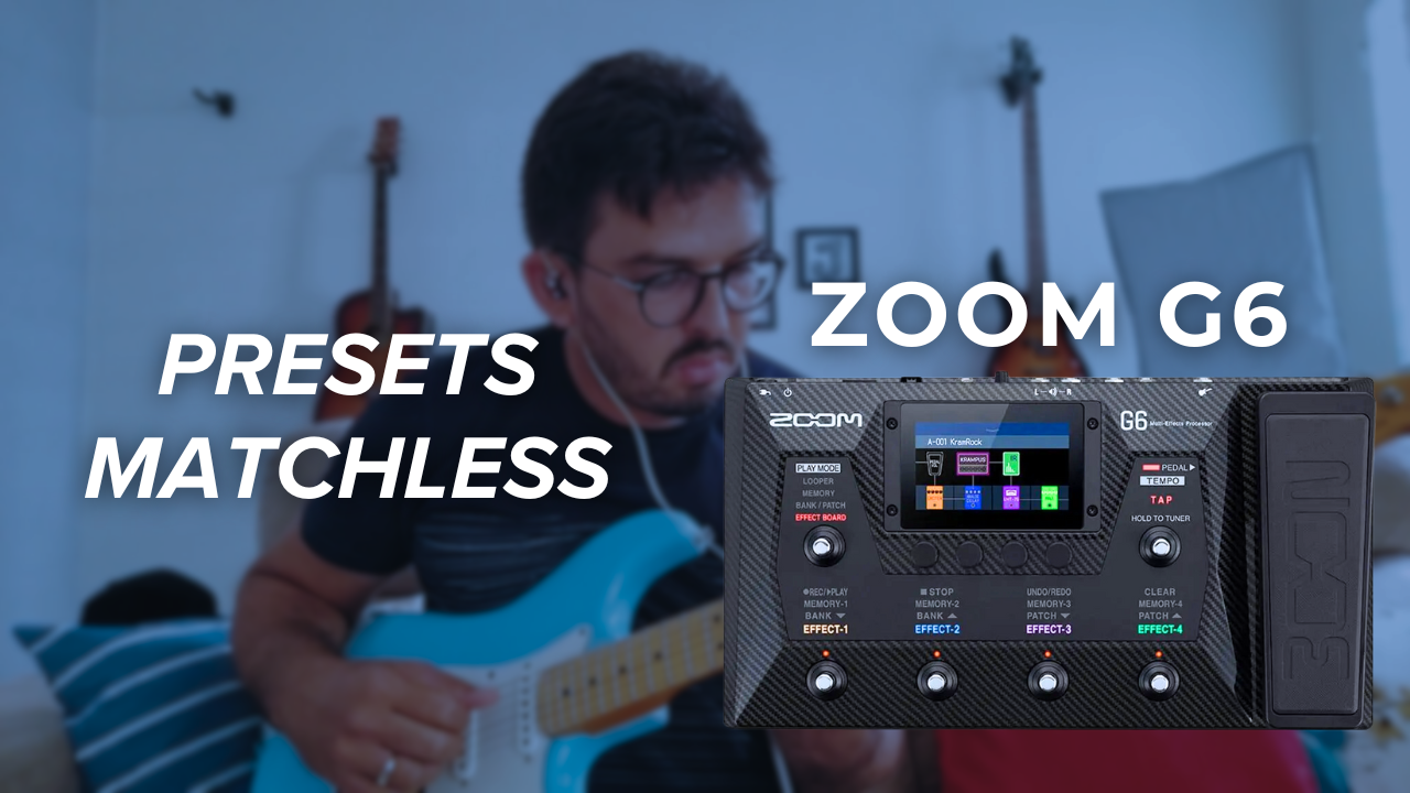PRESETS // Matchless Zoom G6 - Jeferson Dutra | Hotmart