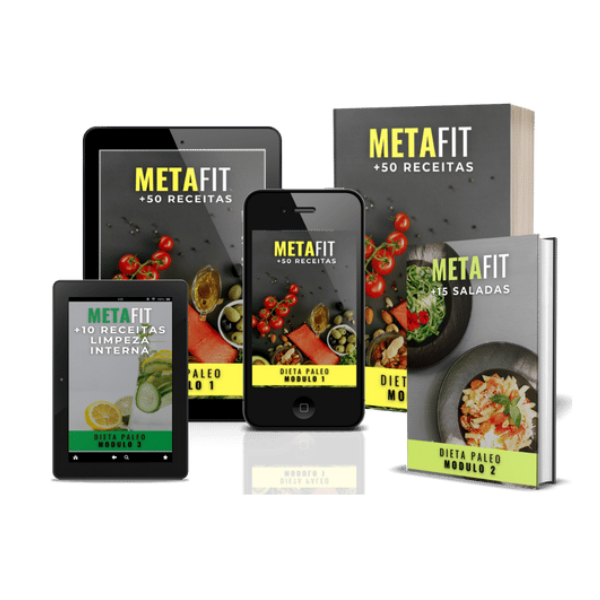 MetaFit - 360 Receitas Cetogênicas e Low Carb Para Emagrecer Rápido...