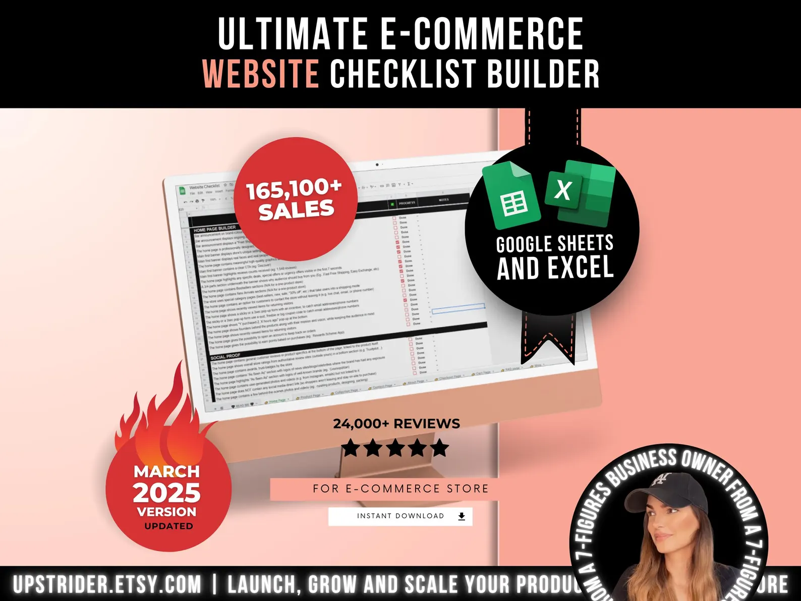 Ultimate E-commerce Website Checklist Builder