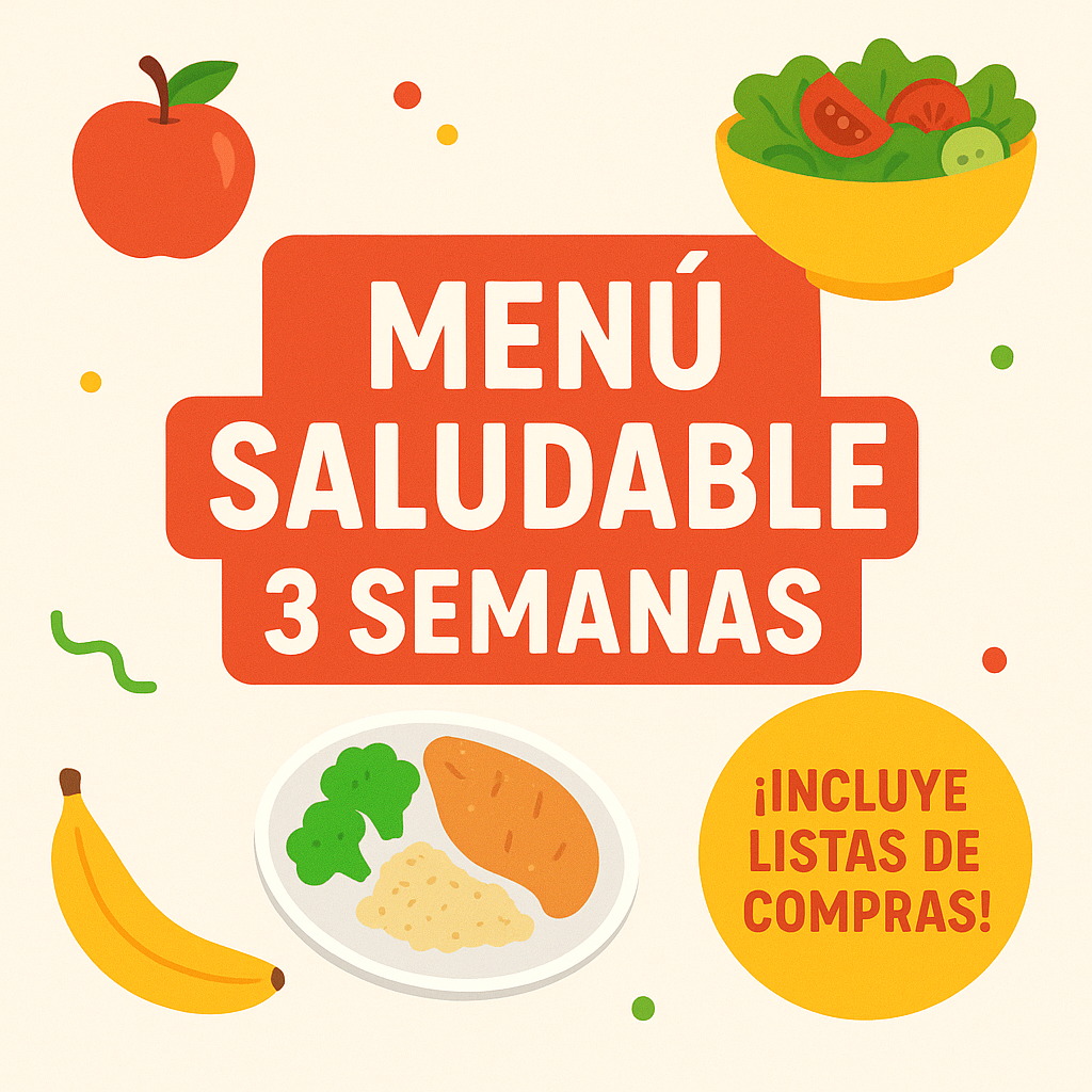 Menú para déficit calórico - 28 días para bajar de peso con recetas...
