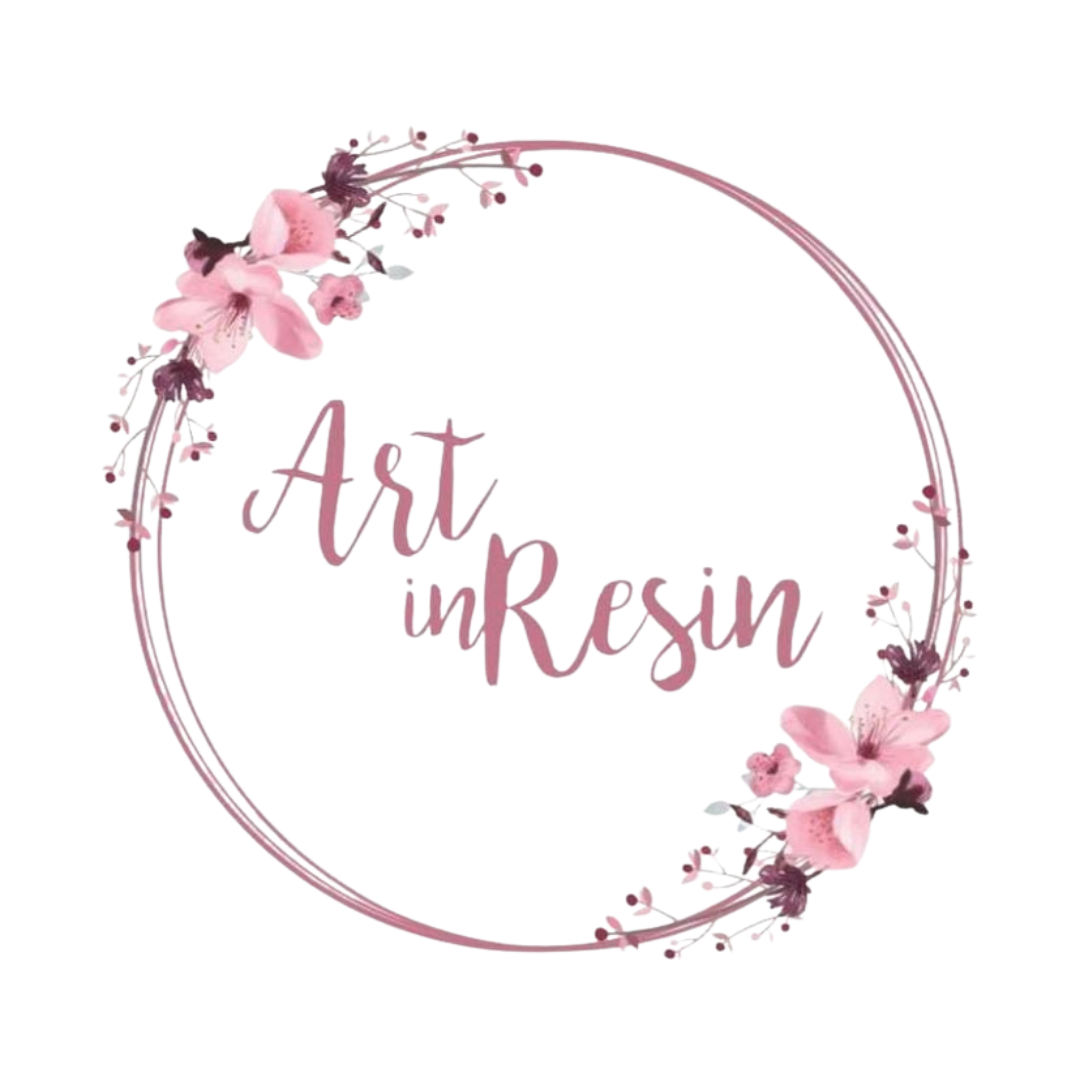 Art In Resin | By Juliana Machado - POCKET - QR CODE NA RESINA