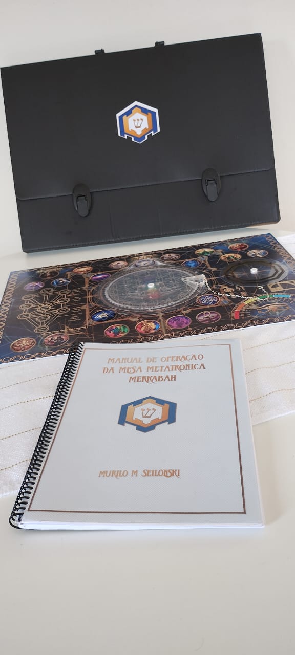 Kit Premium - Upgrade da Mesa Metatrônica Merkabah - Murilo Seilon...
