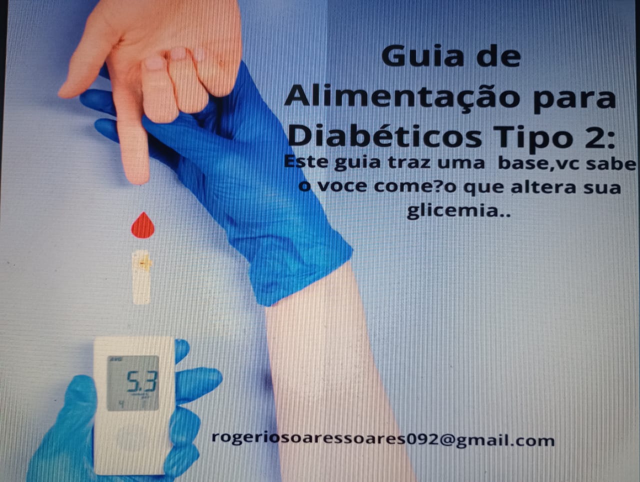 Guia de Alimentação para Diabéticos Tipo 2: - Rogerão | Hotmart