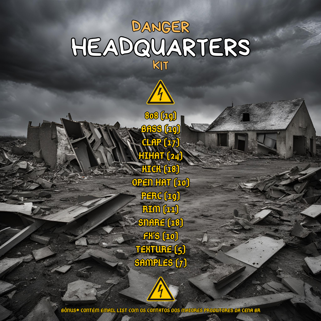 DANGER "HEADQUARTERS" KIT - Danger Beats | Hotmart