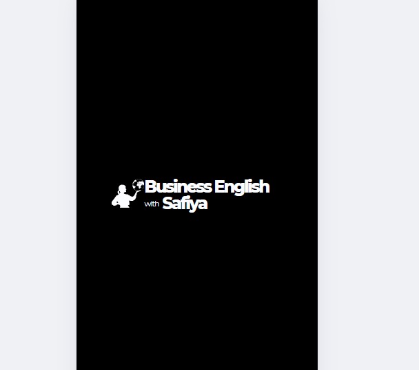 Business English with Safiya - Safiya Mark Yusuf Gomes | Hotmart