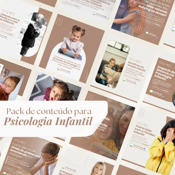 PACK PARA PSICOLOGIA INFANTIL - Jessica Braz | Hotmart