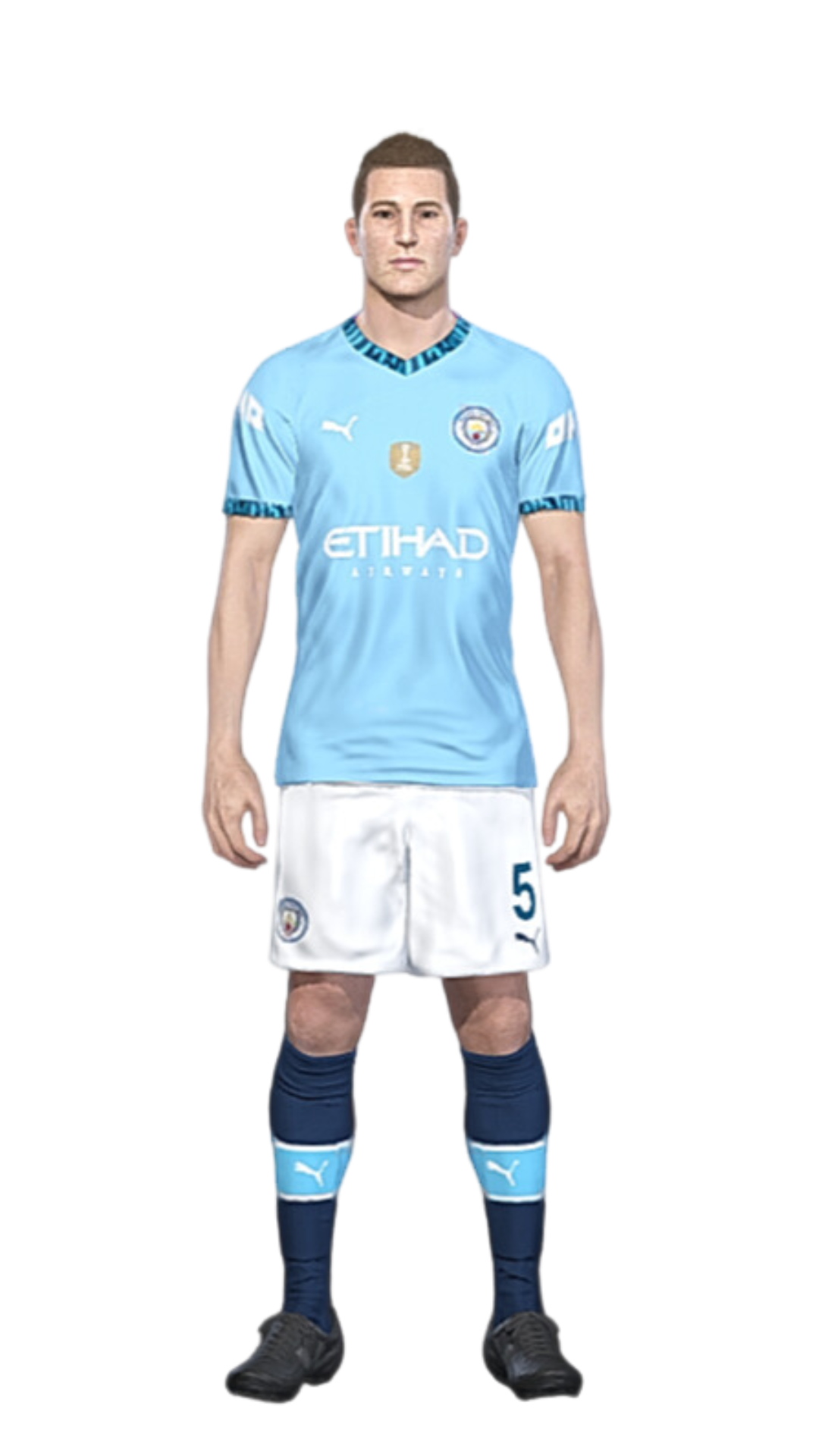 Manchester City Kit do uniforme 24/25 para PES2018 Ps3 - Felipe Dou...