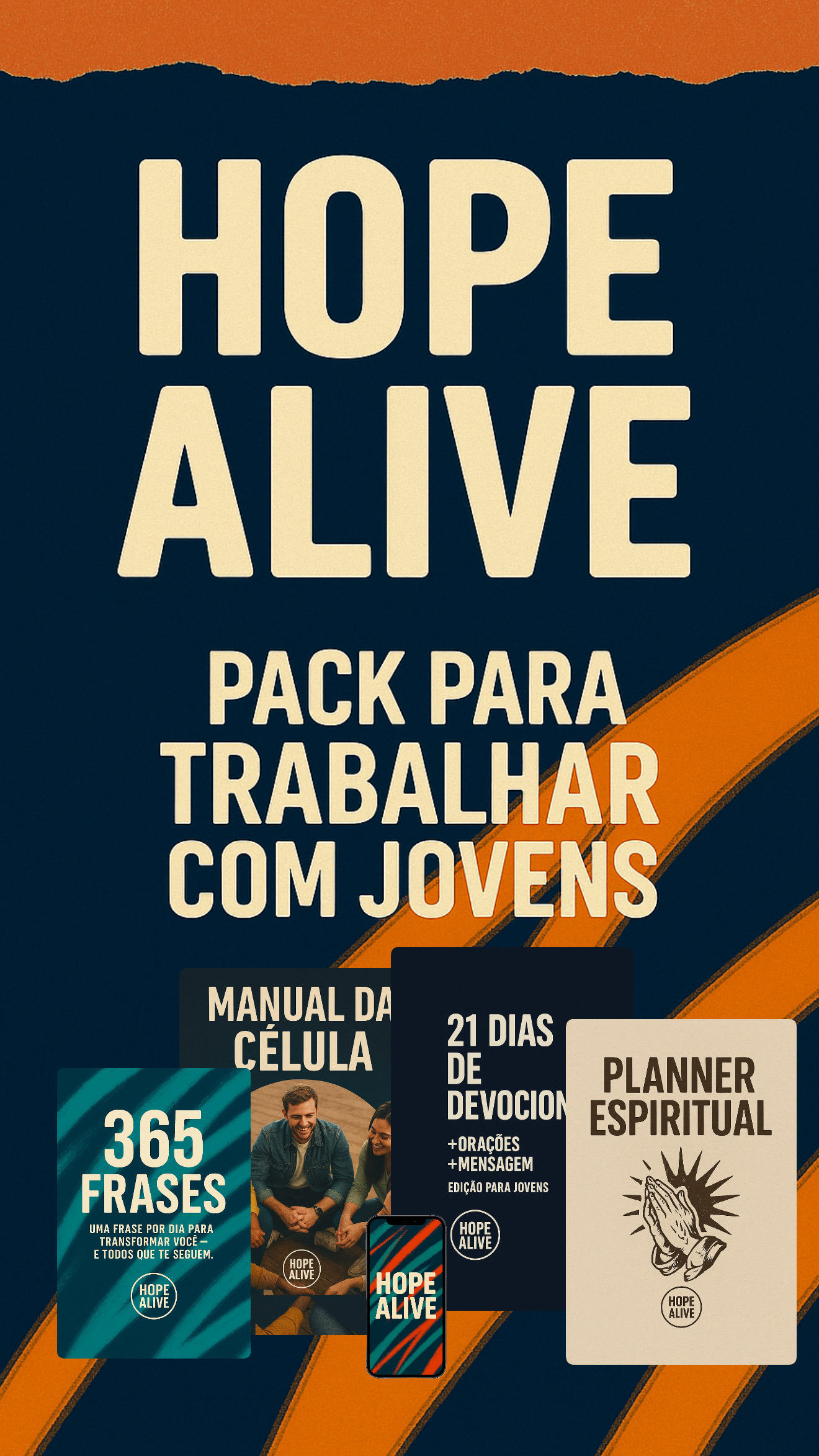 Pack Ultimate Hope Alive – Materiais, Devocionais e Recursos Joven....