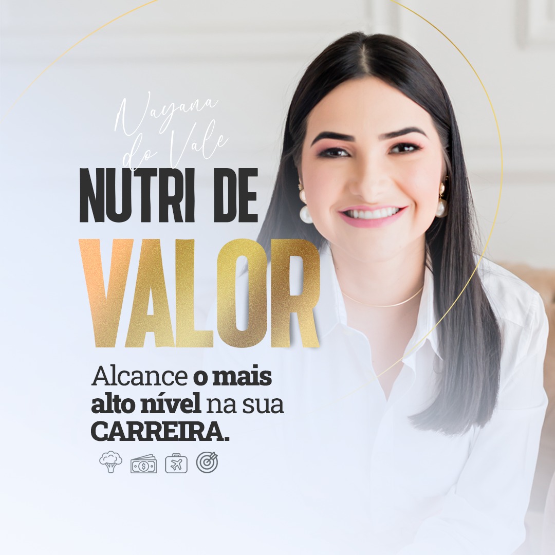 Nutri de Valor - Nayana Oliveira do Vale | Hotmart