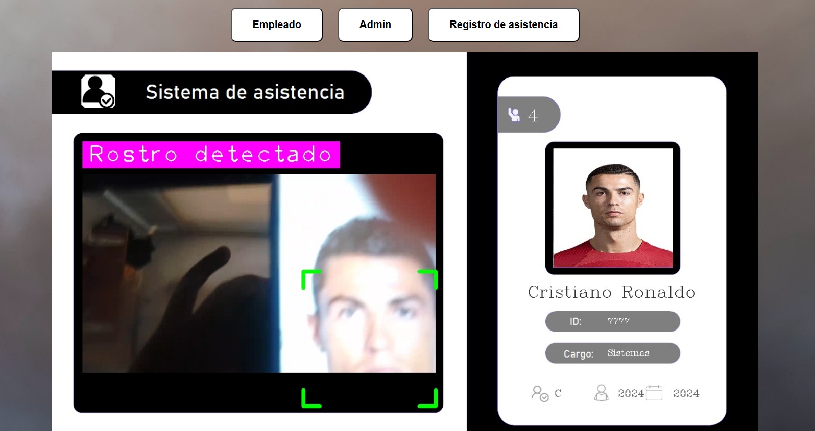 Face Recognition System for student attendance - Alonso Lucero | Ho...