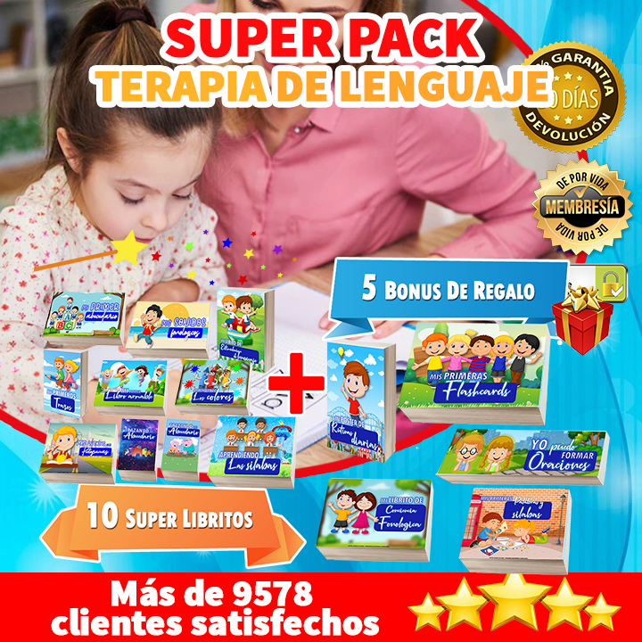 Mi Super Pack de Terapia y Estimulación del Lenguaje | P001 - Edito...