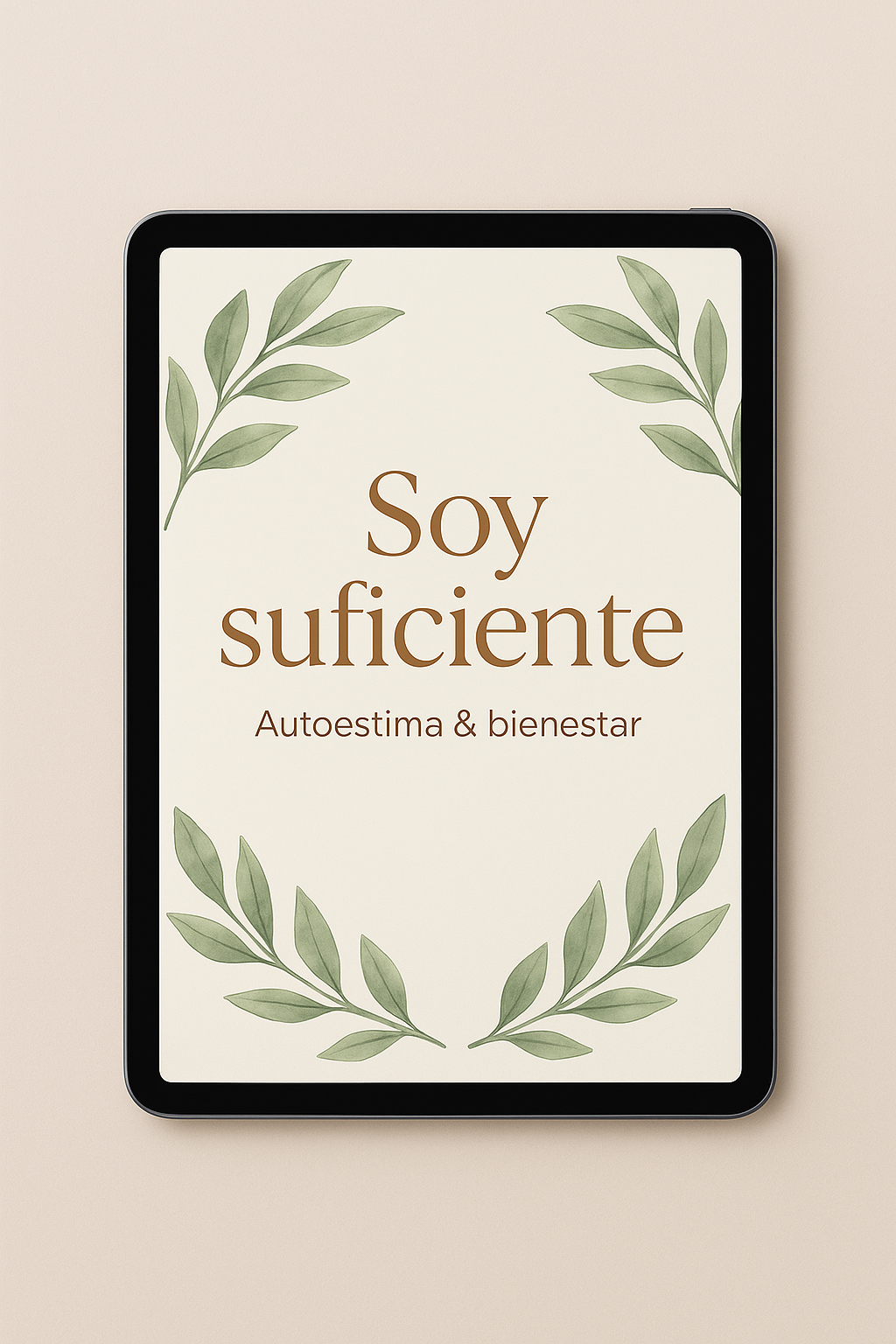 Cuaderno digital: Autoestima & Bienestar — Soy Suficiente - dan...