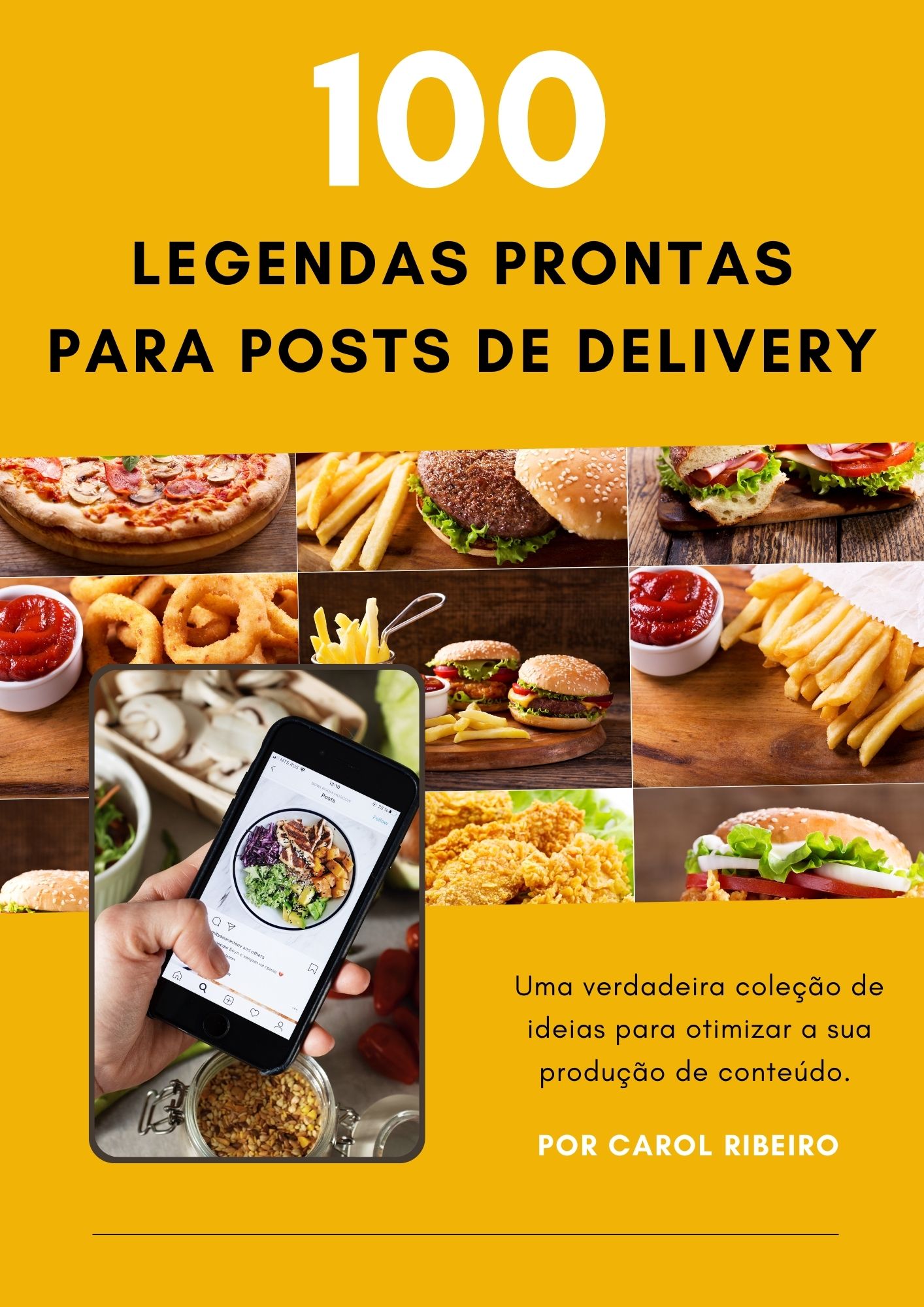 100 Legendas Prontas para Posts de Delivery - Caroline da Silva | H...