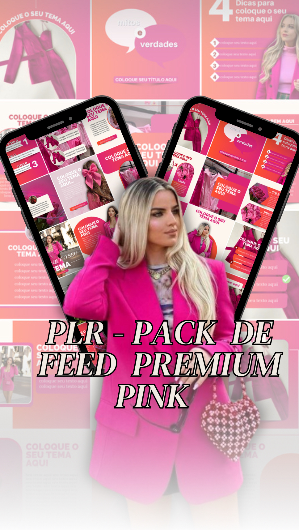 PLR - PACK PINK PREMIUM - Marília Trindade Veras | Hotmart