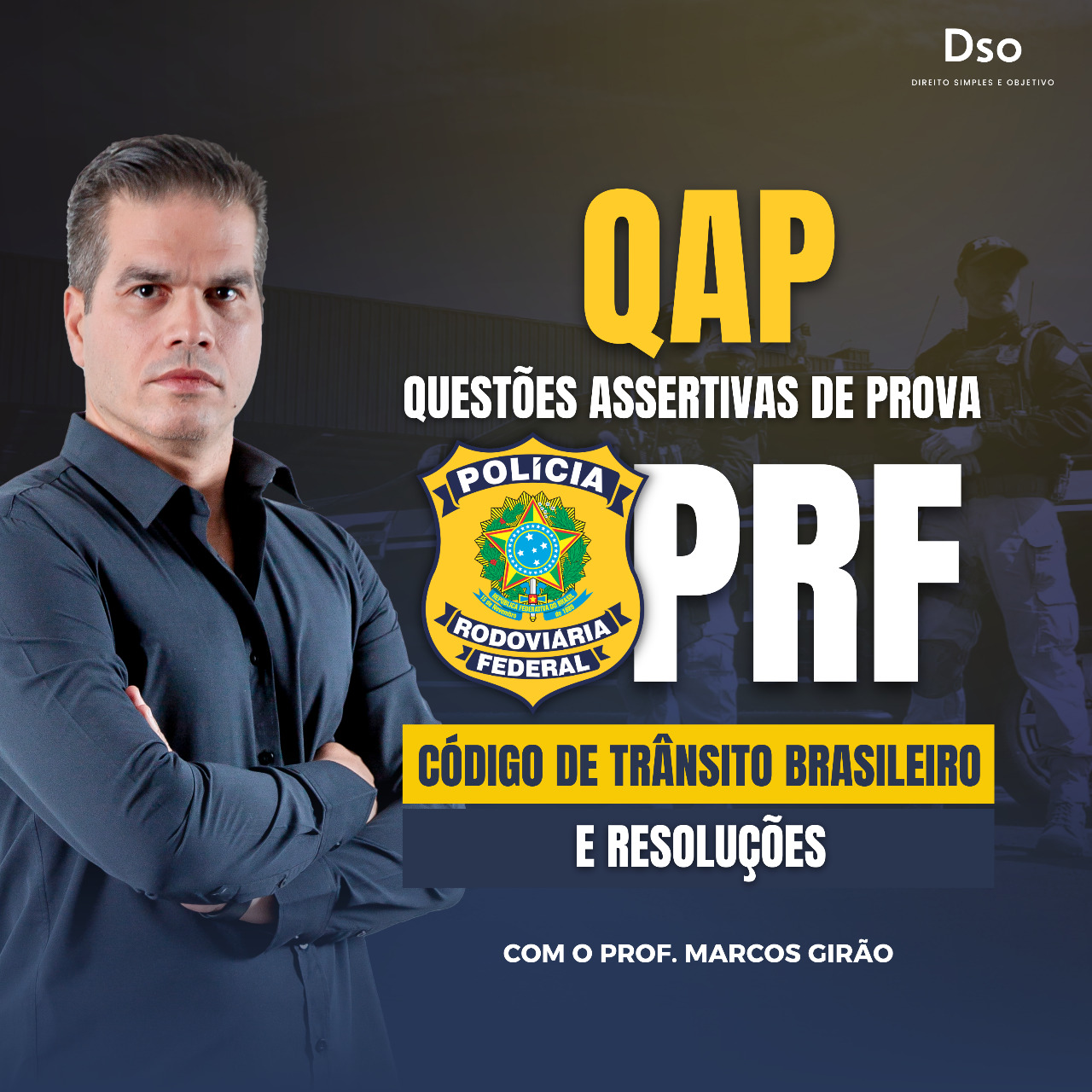 QAP - Concurso PRF (Código de Trânsito Brasileiro - CTB + Resoluçõe...