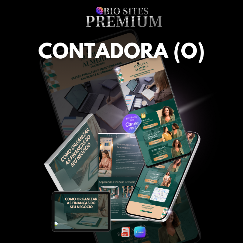 BIO SITE PREMIUM - CONTADORA (O) - DE Digitall - por Dacia Lima