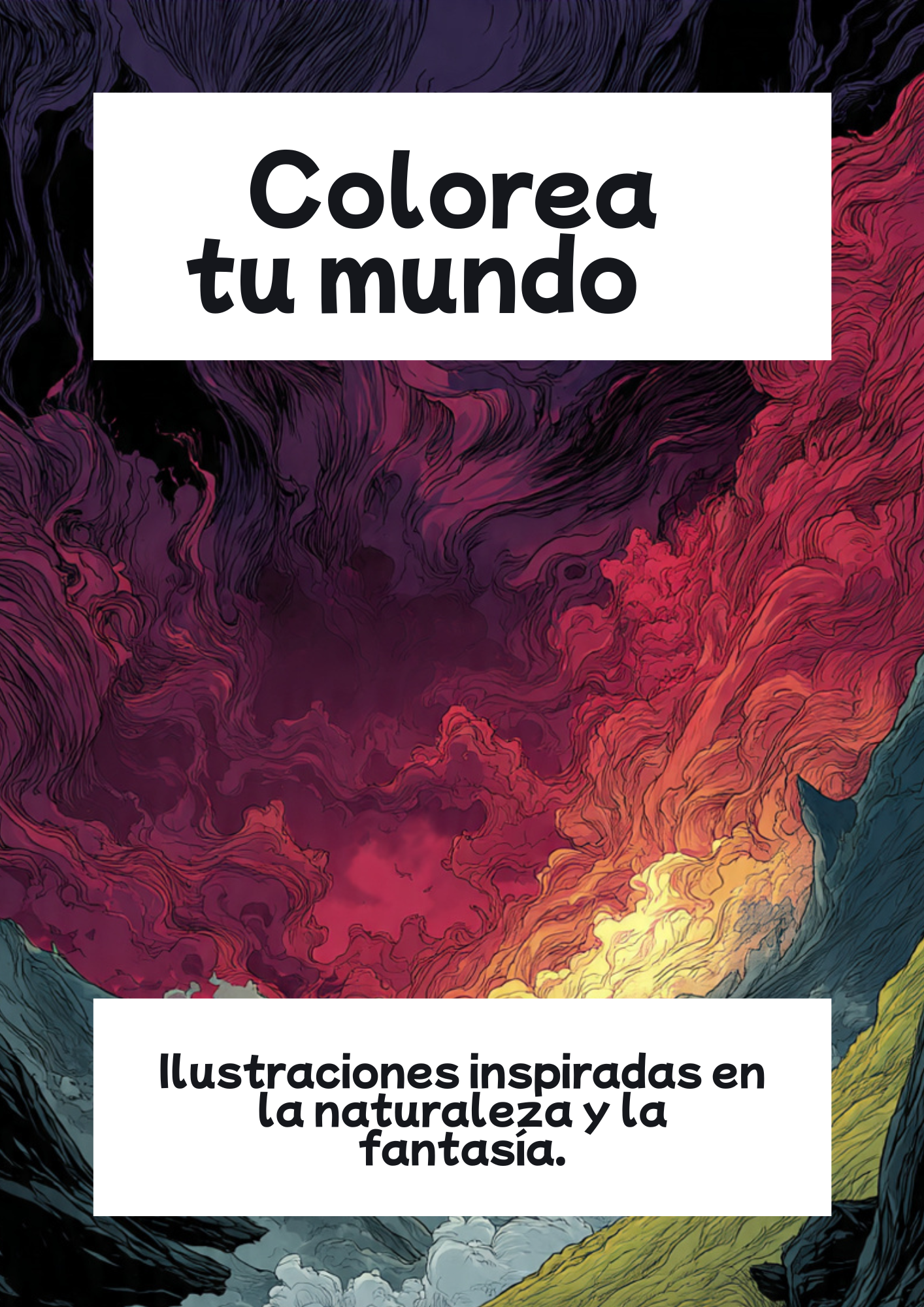 Libro para Colorear Juvenil – PDF Imprimible | Hotmart